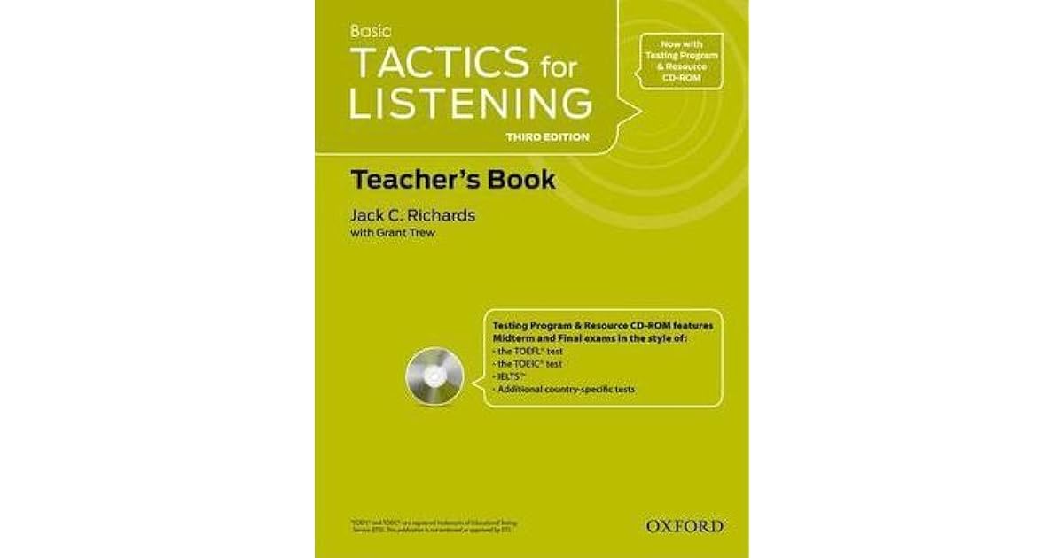 Basic Tactics for Listening Teacher's Book by Jack C. Richards