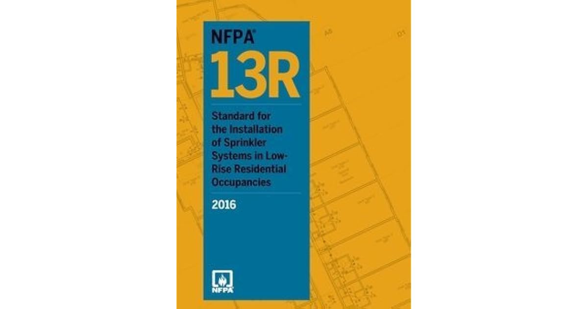 NFPA 13R: Standard for the Installation of Sprinkler Systems in Low ...