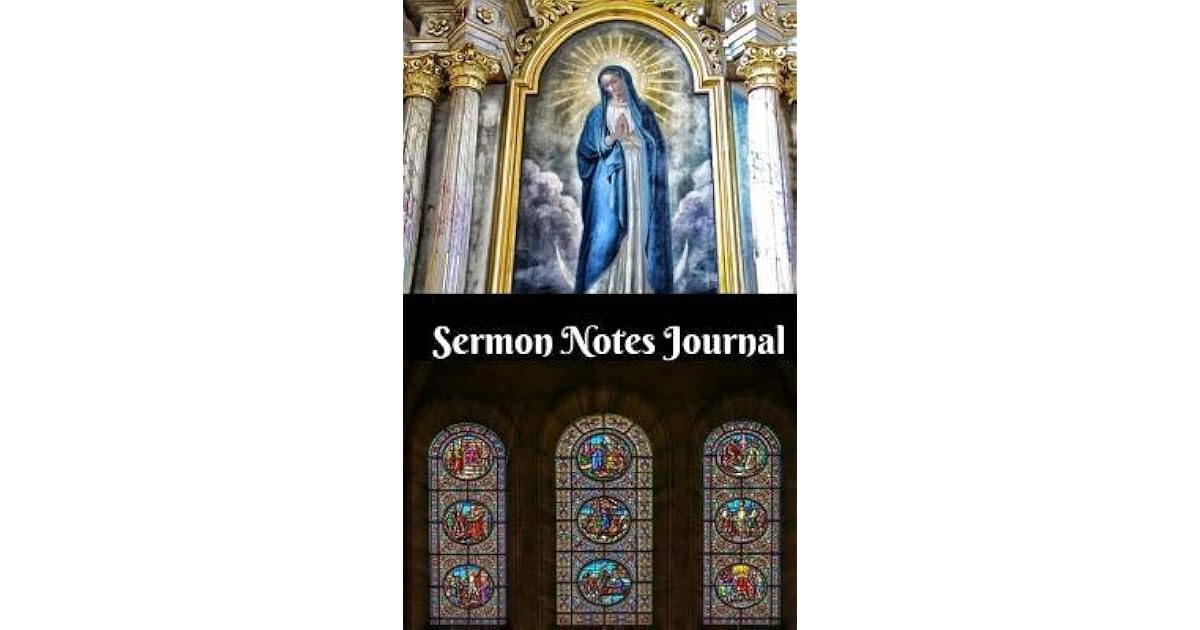 Sermon Notes Journal (5): Sermon Notebook; Sermon Journal; Sermon ...