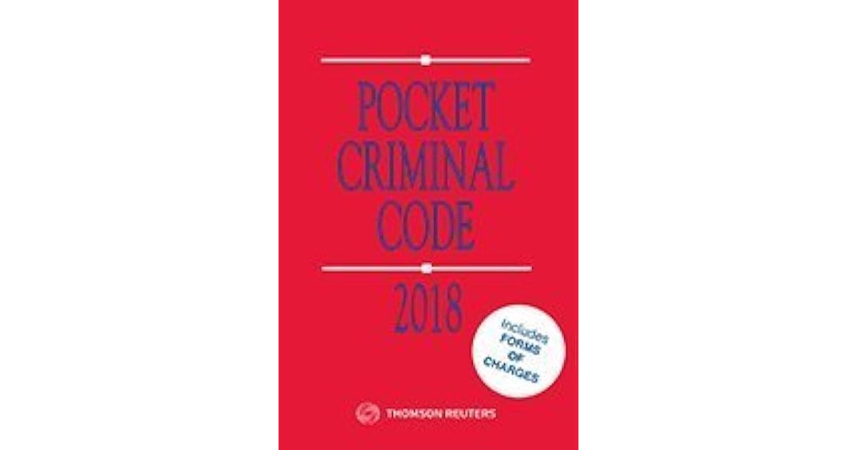 Pocket Criminal Code 2018 by Annual volumes supplied on standing order ...
