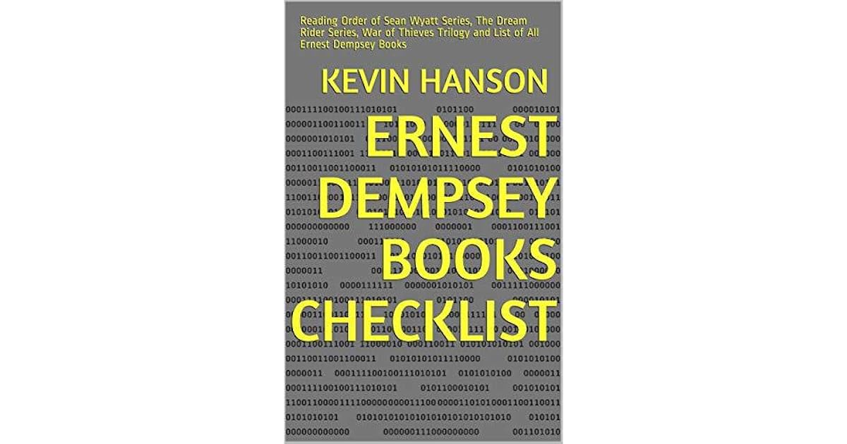 Ernest Dempsey Books Checklist: Reading Order of Sean Wyatt Series, The ...