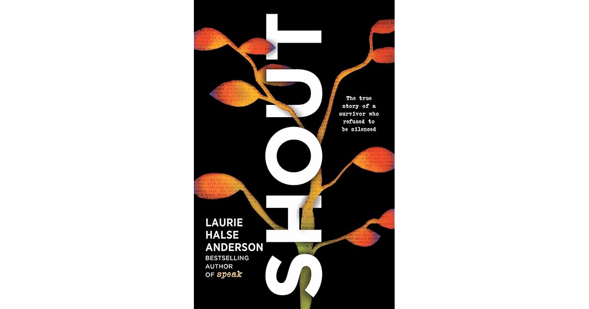 Book giveaway for Shout by Laurie Halse Anderson Dec 11-Jan 10, 2019
