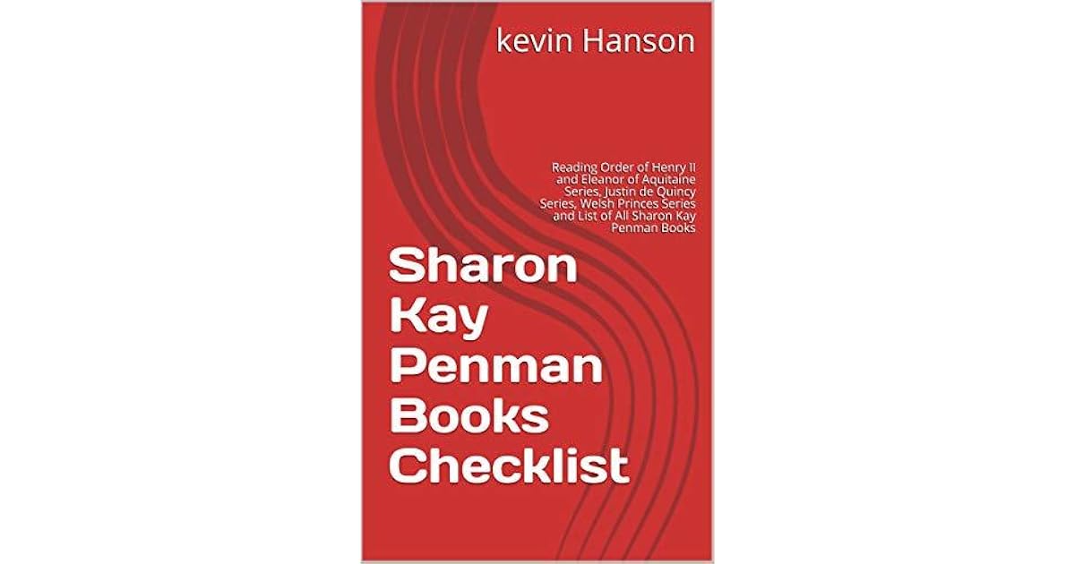 Sharon Kay Penman Books Checklist: Reading Order of Henry II and ...