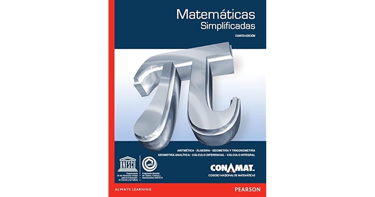 CONAMAT. MATEMATICAS SIMPLIFICADAS / 4 ED. by Conamat