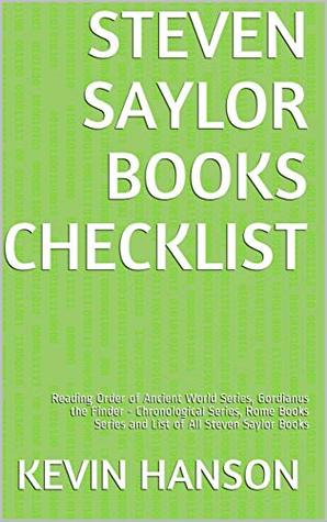 Steven Saylor Books Checklist: Reading Order of Ancient World Series ...