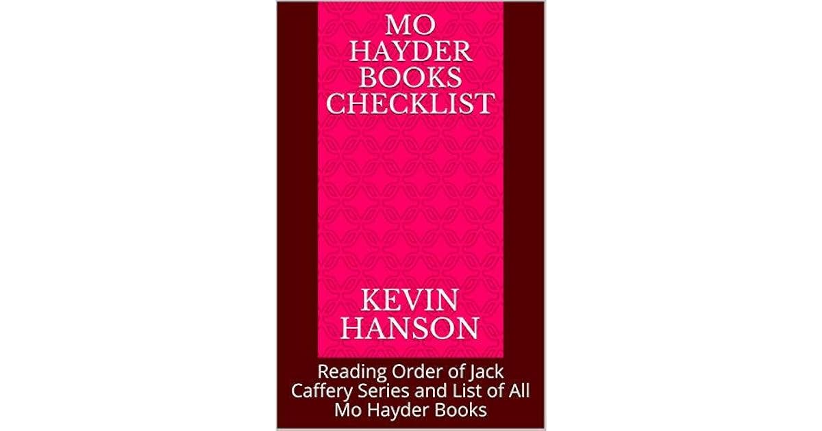 Mo Hayder Books Checklist: Reading Order of Jack Caffery Series and ...