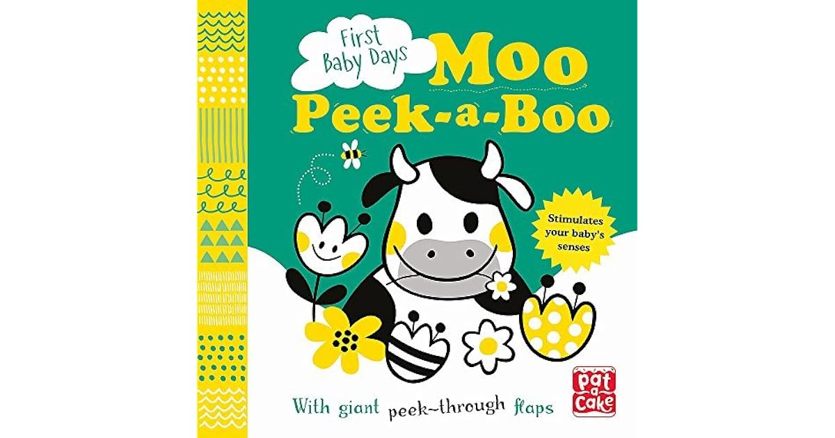 Moo Peek-a-Boo: A board book with giant peek-through flaps by Pat-a-Cake