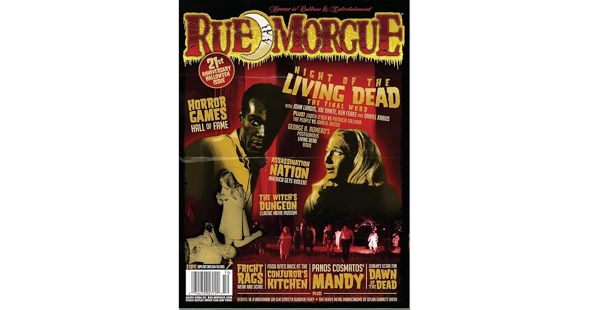 Rue Morgue Magazine #184 by Andrea Subissati