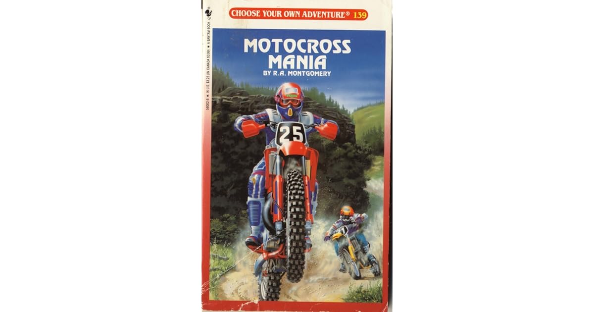 Motorcross Mania by R.A. Montgomery