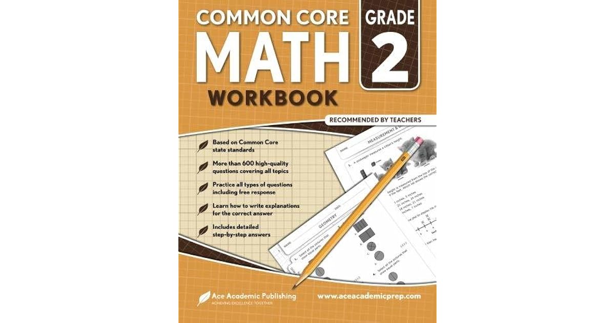 2nd grade Math Workbook: CommonCore Math Workbook by Ace Academic ...