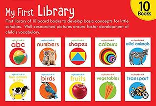 My First Library : Boxset of 10 Board Books for Kids by Wonder House ...