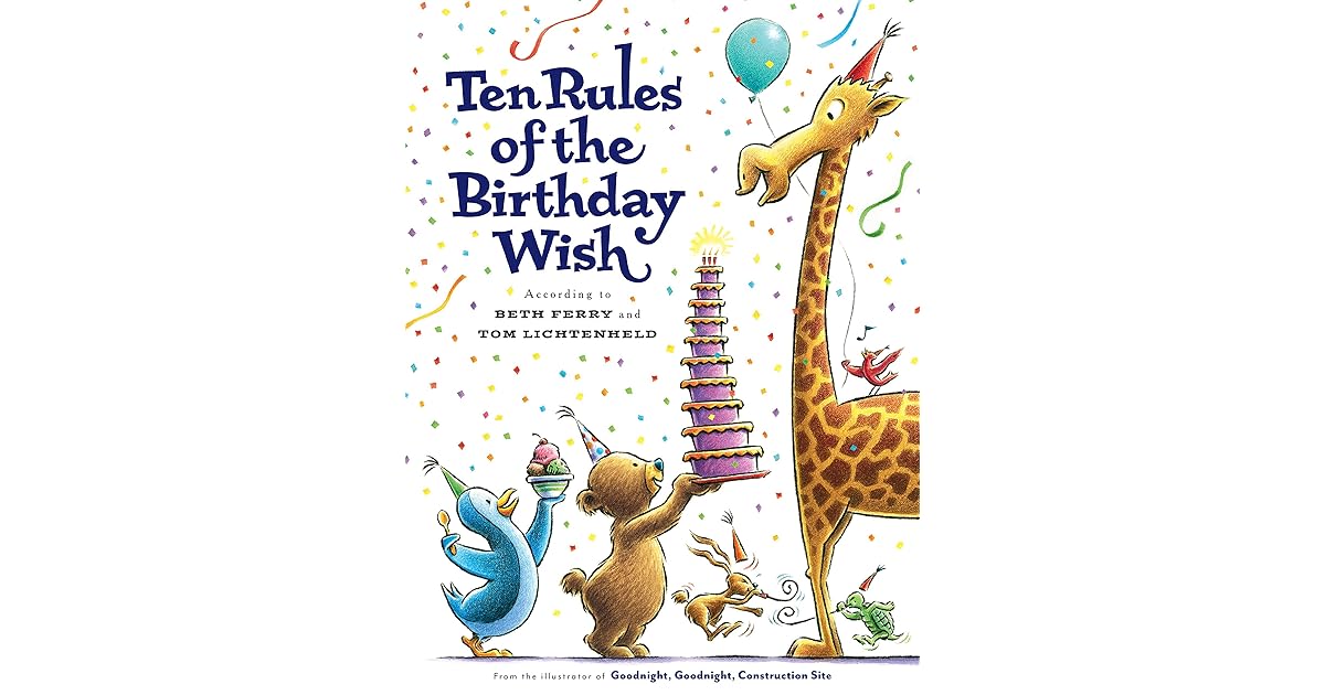 Ten Rules of the Birthday Wish by Beth Ferry