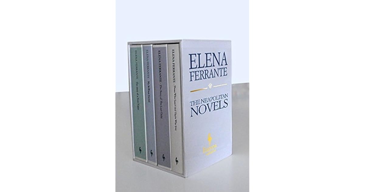 The Neapolitan Novels Boxed Set by Elena Ferrante
