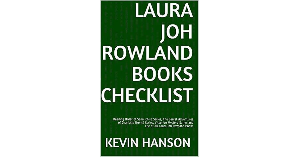 Laura Joh Rowland Books Checklist: Reading Order of Sano Ichiro Series ...
