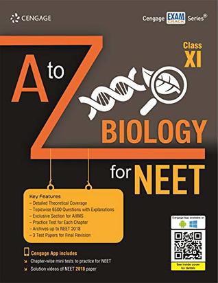 A to Z Biology for NEET: Class XI by Cengage Learning India