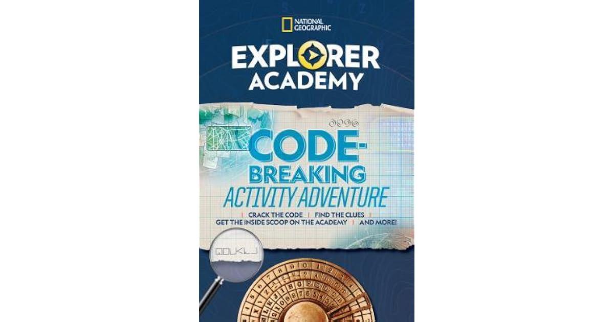 Explorer Academy Codebreaking Activity Adventure by National Geographic Kids