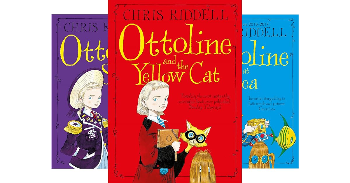 Ottoline (4 Book Series) by Chris Riddell
