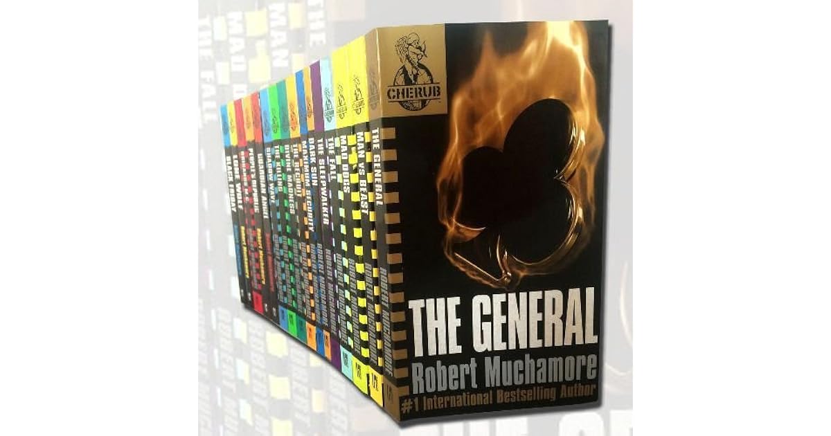 Cherub Series Collection Robert Muchamore 16 Books Set (The General ...