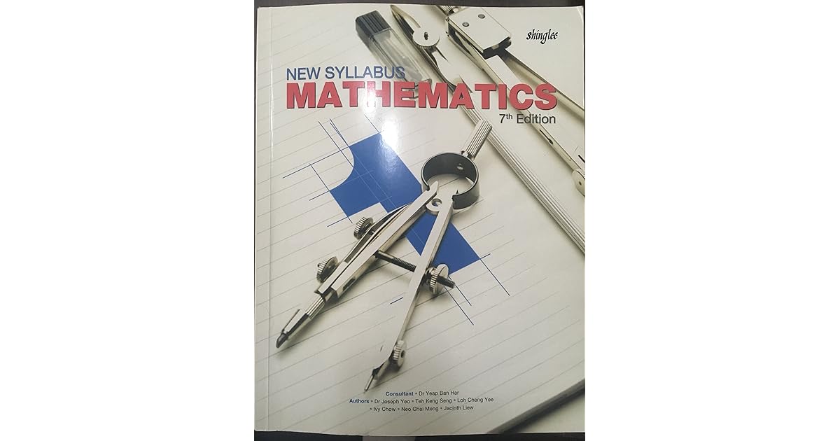 NEW SYLLABUS MATHEMATICS 7TH EDITION 1 by Dr Yeap Ban Har