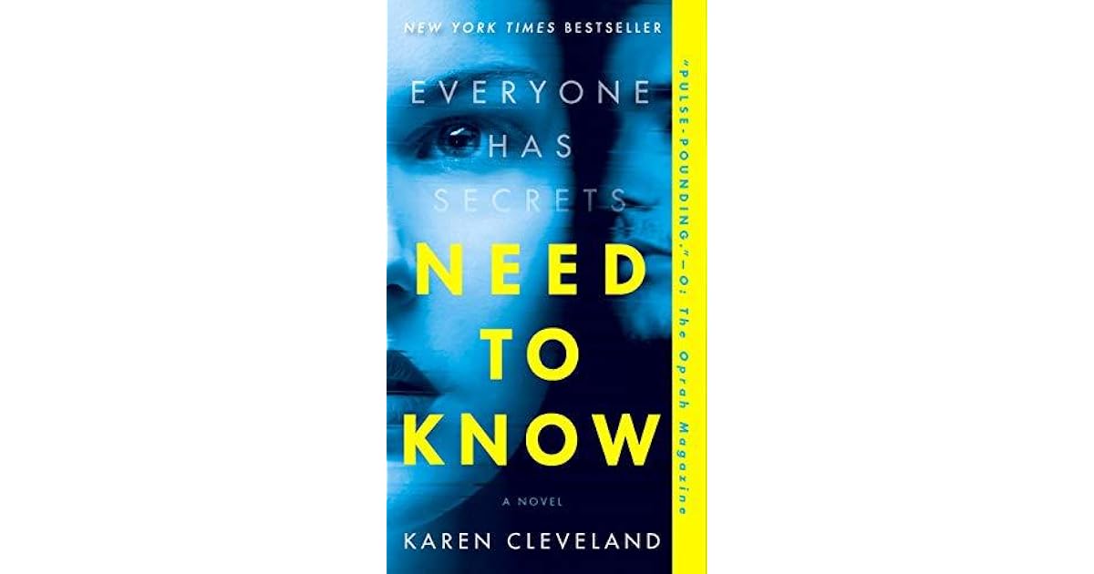 Need to Know by Karen Cleveland