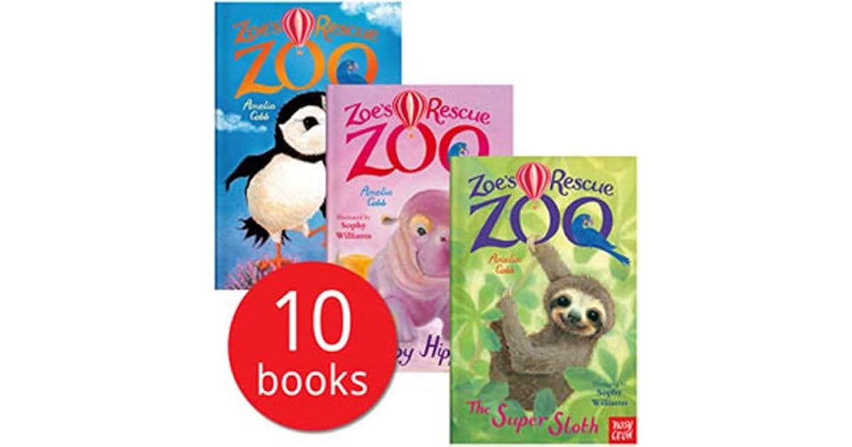 Zoe's Rescue Zoo Collection 10 Books Set Amelia Cobb by Amelia Cobb