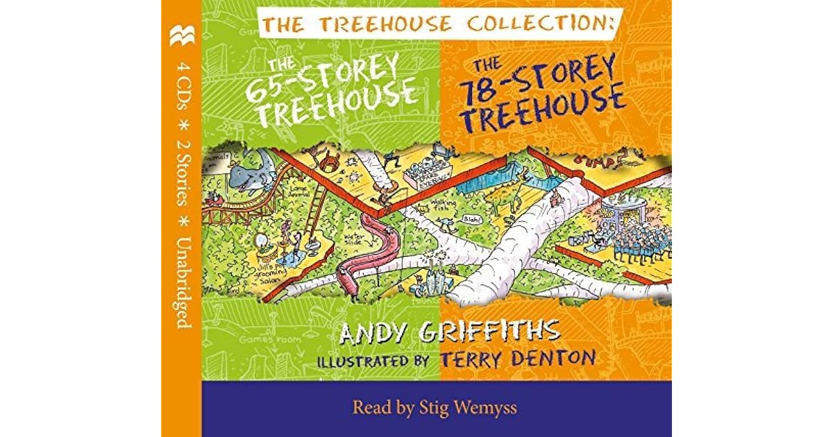 The 65-Storey & 78-Storey Treehouse CD Set by Andy Griffiths