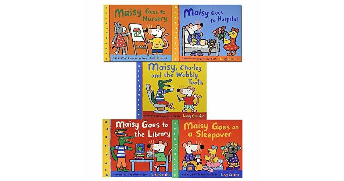 Lucy cousins maisy mouse collection 5 books set by Lucy Cousins