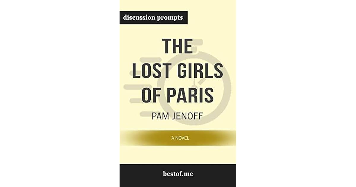 Summary: "The Lost Girls of Paris: A Novel" by Pam Jenoff | Discussion ...