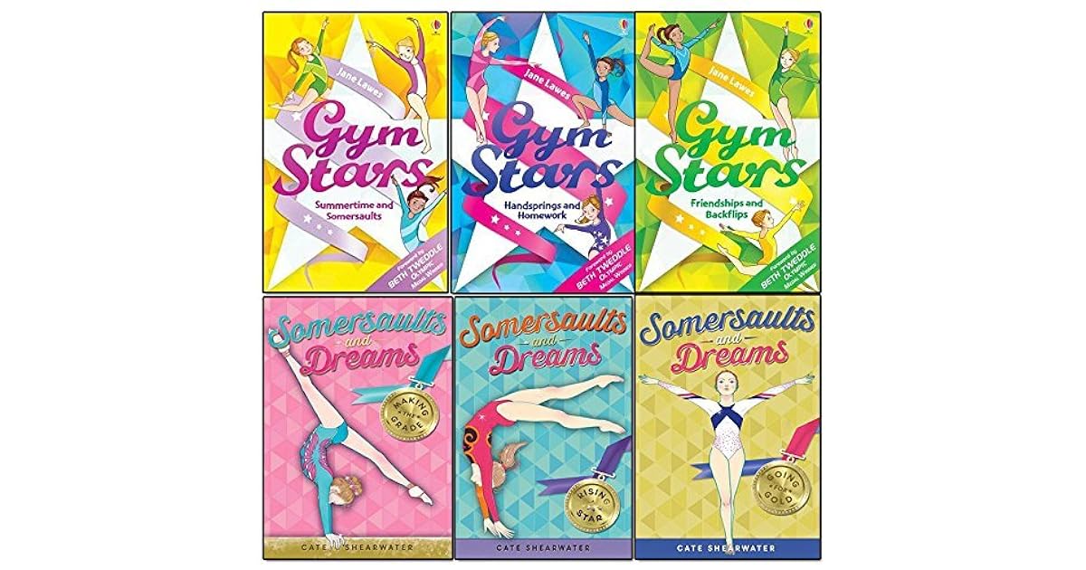 gym stars and somersaults and dreams series collection 6 books set by ...