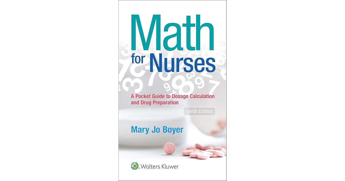 Math For Nurses: : A Pocket Guide to Dosage Calculations and Drug ...
