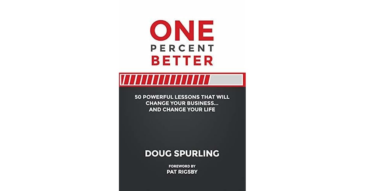 One Percent Better: 50 Powerful Lessons That Will Change Your Business ...