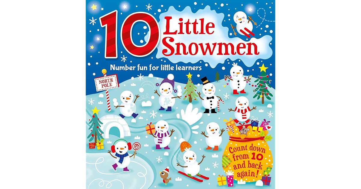 10 Little Snowmen by Igloo Books
