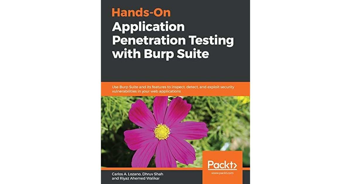 Hands On Application Penetration Testing With Burp Suite Use Burp