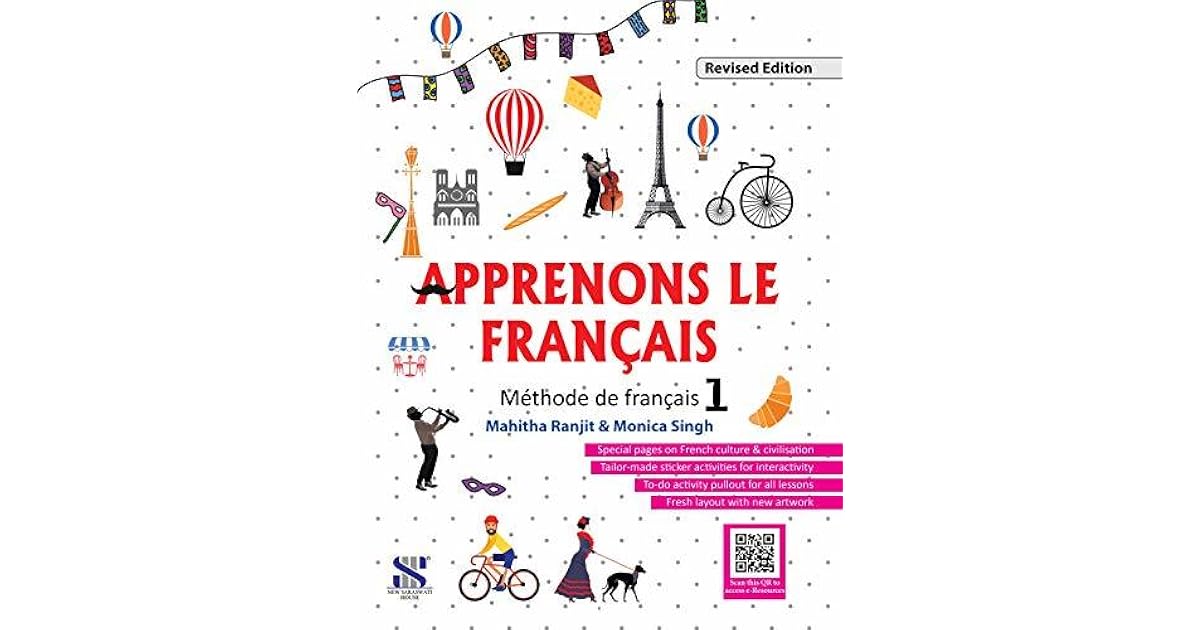 Apprenons Le Francais French Textbook 01: Educational Book by Mahitha ...