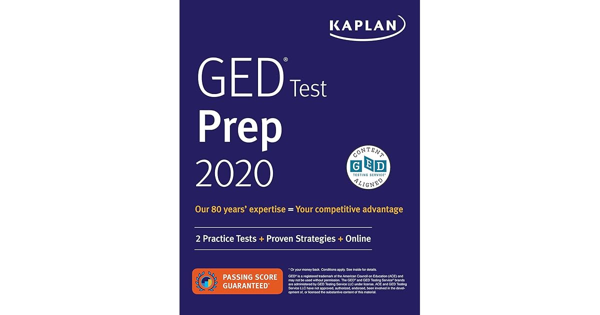 GED Test Prep 2020: 2 Practice Tests + Proven Strategies + Online by ...