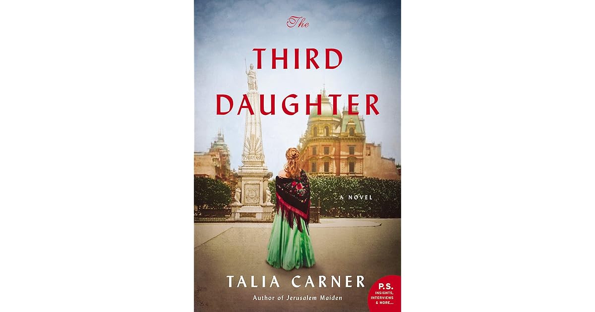 Book giveaway for The Third Daughter by Talia Carner May 19-Jun 17, 2019