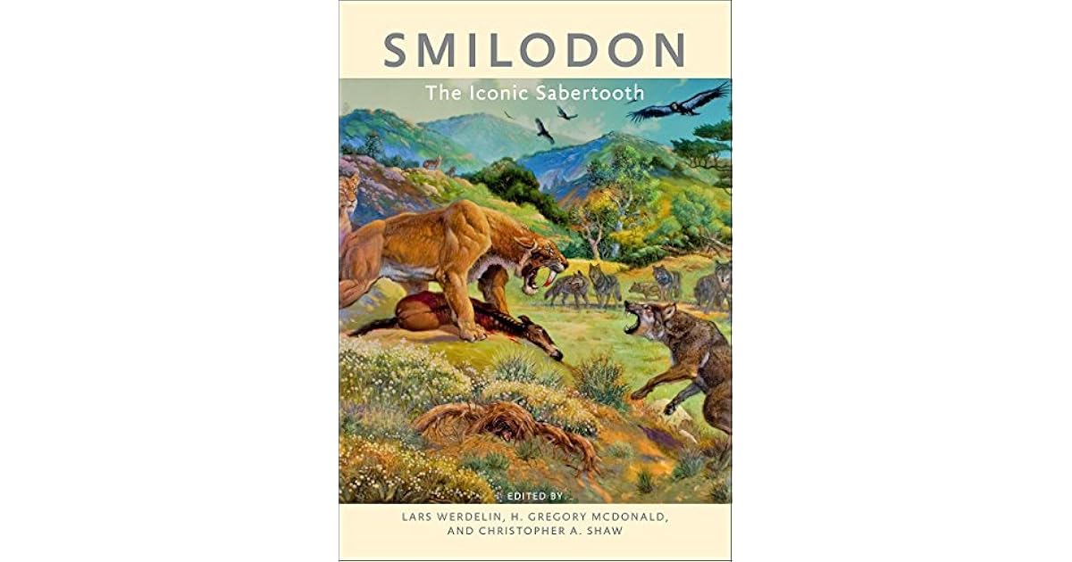 Smilodon by Lars Werdelin