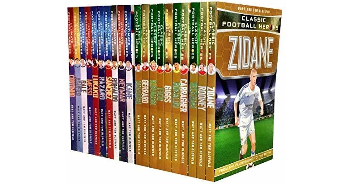 Ultimate Football Heroes Collection 20 Books Set Pack Kane, Neymar ...