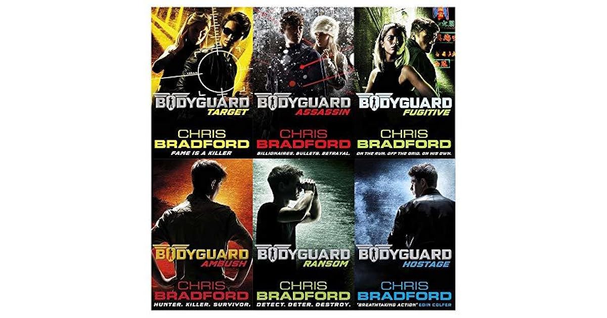 Bodyguard Series Chris Bradford 6 Books Collection Set by Chris Bradford