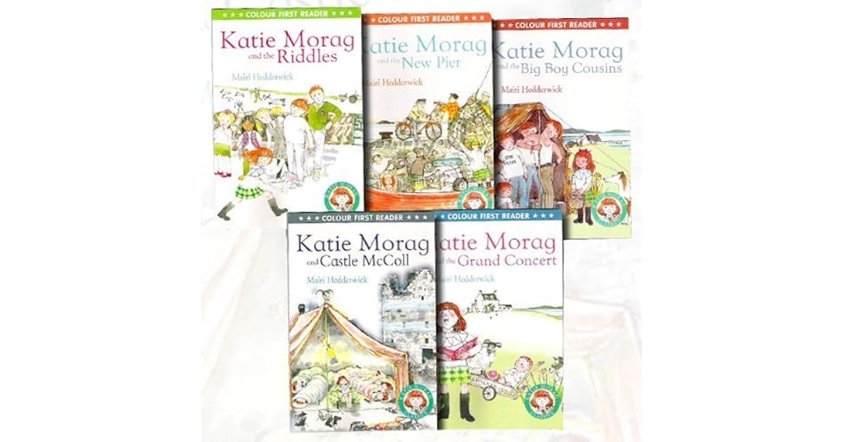 Katie Morag Colour First Reader Collection Mairi Hedderwick 5 Books ...