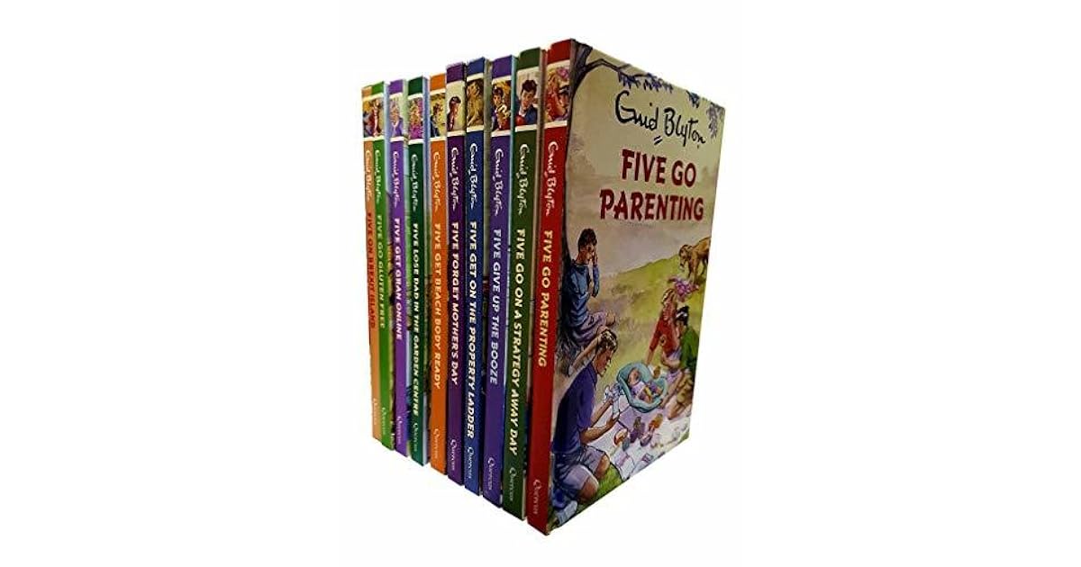 Enid Blyton Famous Five Collection 10 Books Set by Bruno Vincent