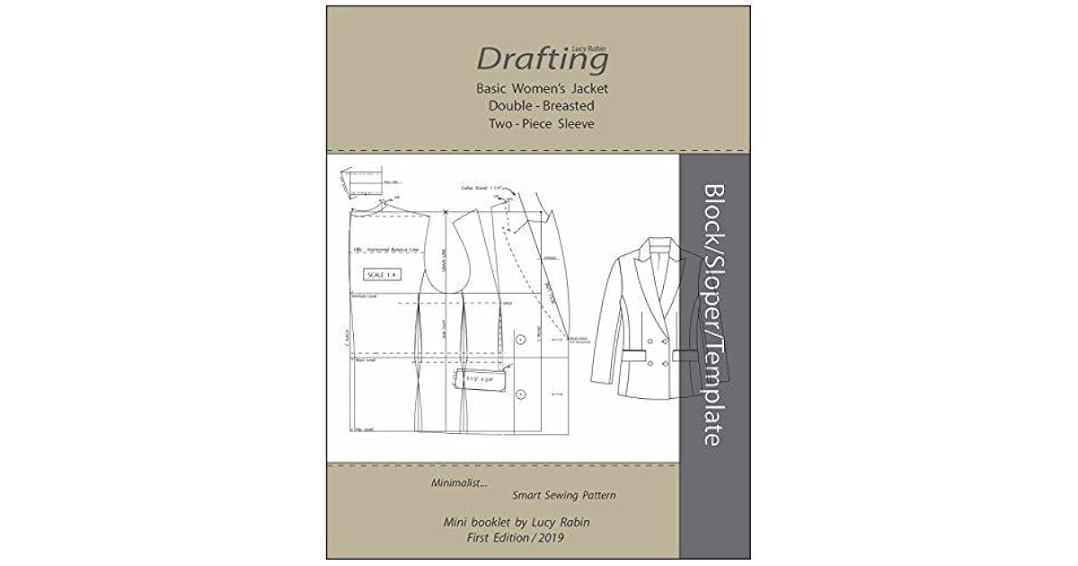 Drafting Double - Breasted Jacket Two -Piece Sleeve Basic Sloper ...