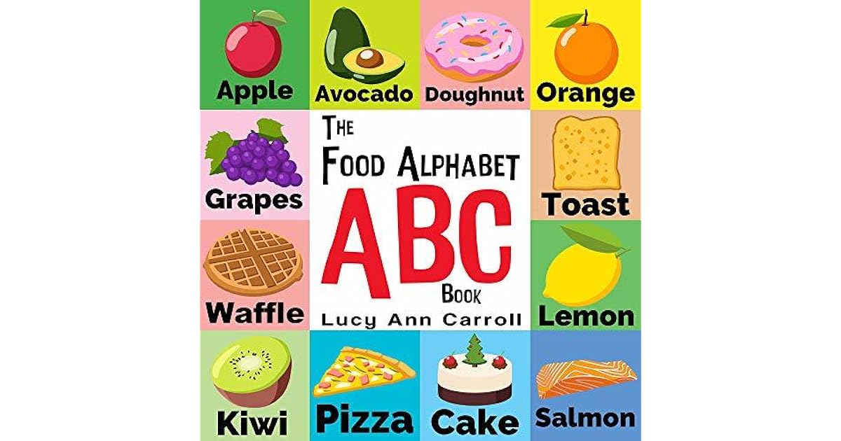 The Food Alphabet ABC Book: Foods from A to Z - For Kids 1-5 Years Old ...