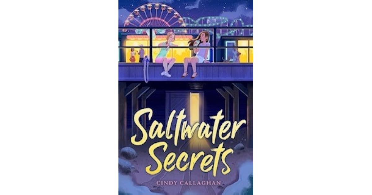 Book giveaway for Saltwater Secrets by Cindy Callaghan Mar 16-Apr 14, 2020