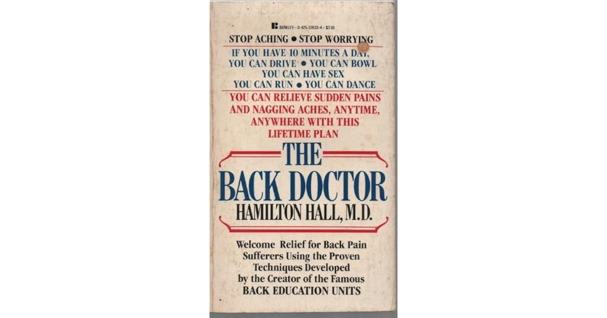 Back Doctor by Hamilton Hall