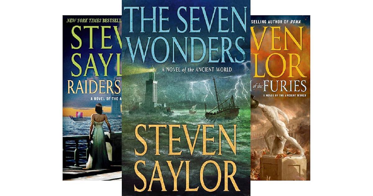 Novels of Ancient Rome (3 Book Series) by Steven Saylor