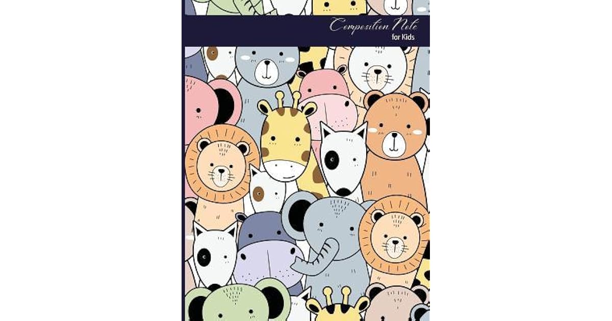 Composition Note for Kids: Academic Notebook with Calendar July 2019 to ...