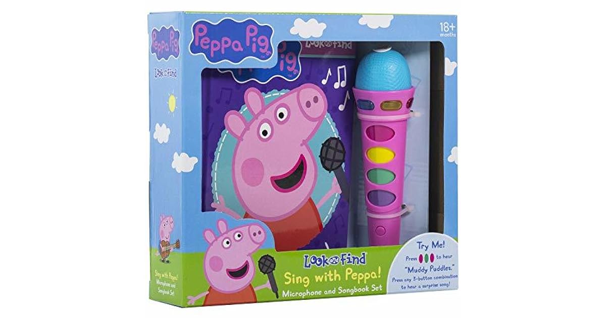 Peppa Pig - Sing with Peppa! Microphone and Look and Find Sound ...