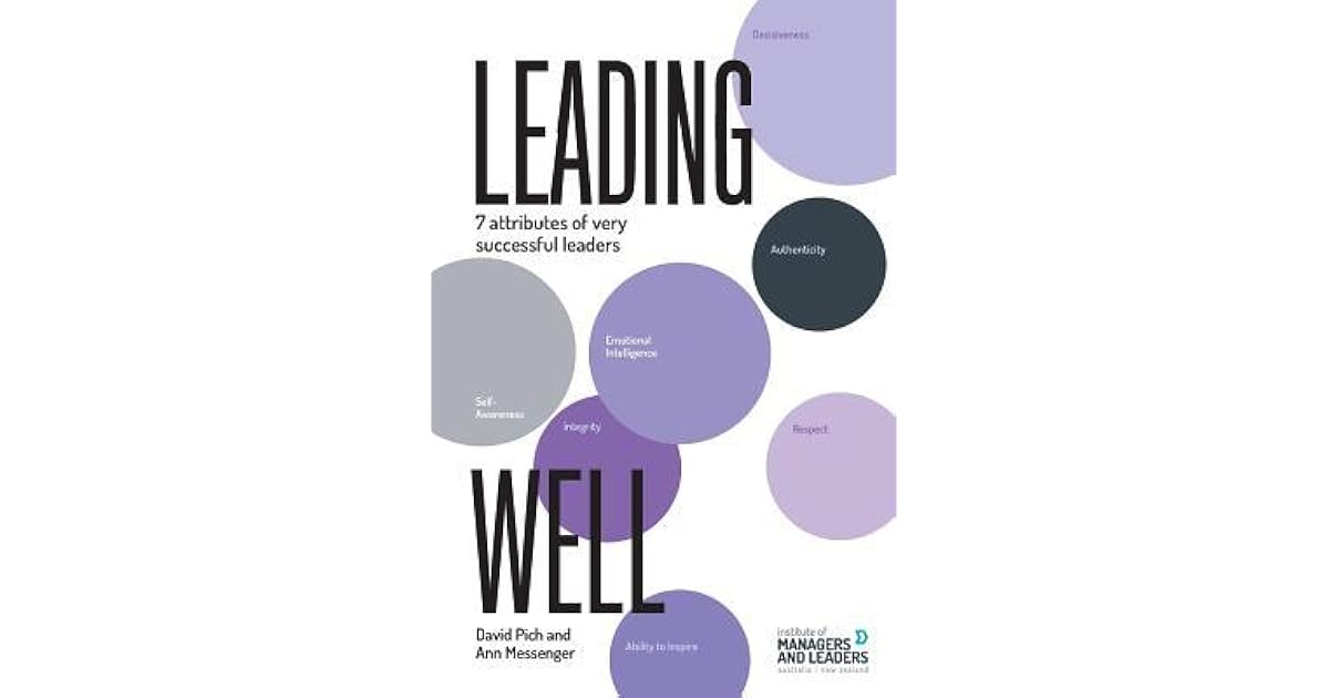 Leading Well: 7 attributes of very successful leaders by David Pich