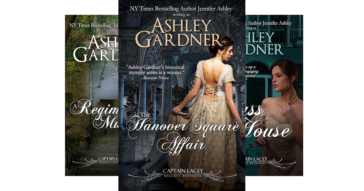 Captain Lacey Regency Mysteries by Ashley Gardner